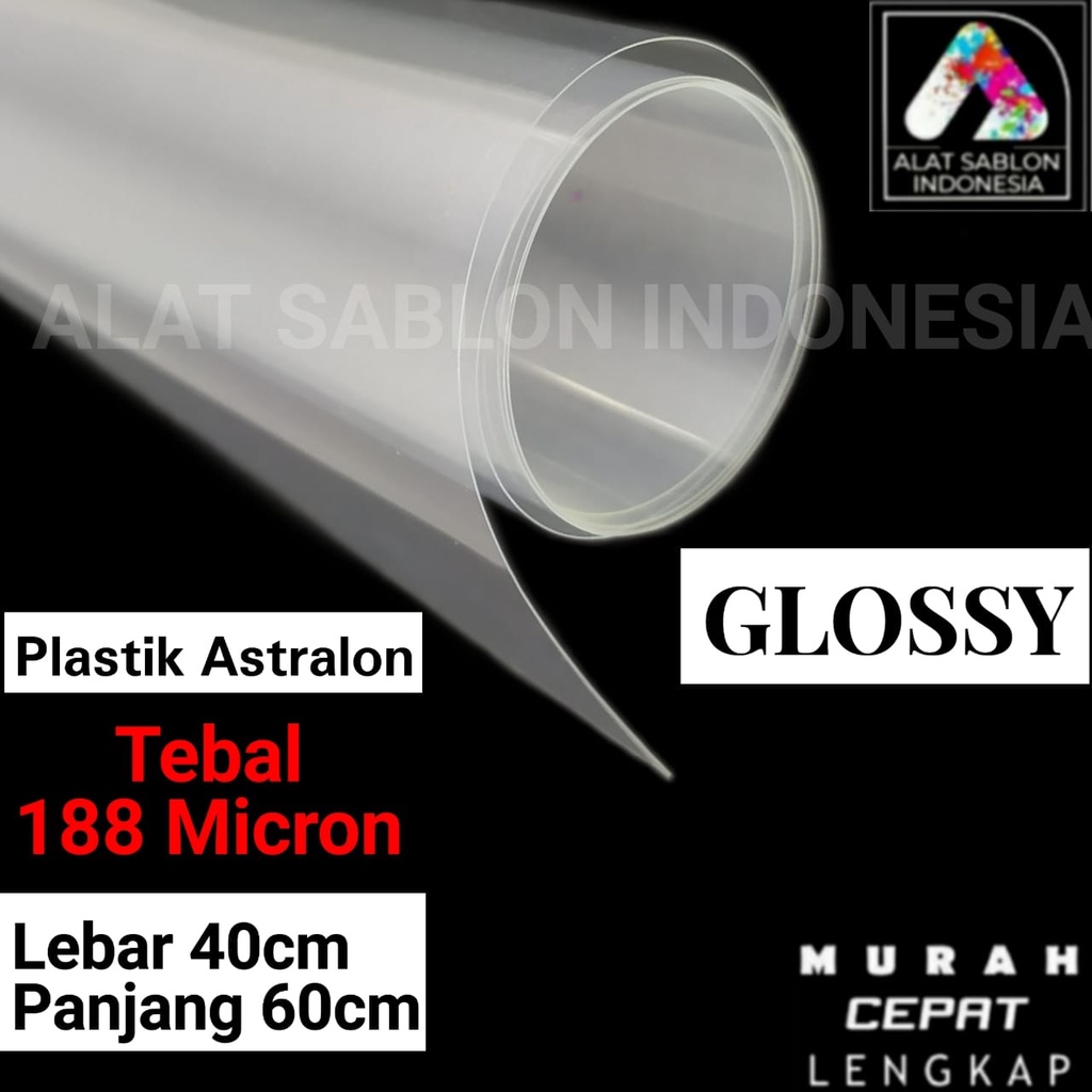 Jual PLASTIK ASTRALON TEBAL 188 MICRON 40X60CM | Shopee Indonesia