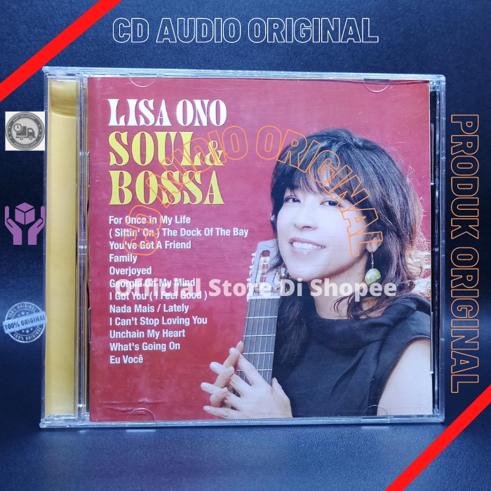Jual CD LISA ONO - SOUL & BOSSA ( CD ORIGINAL ) | Shopee Indonesia