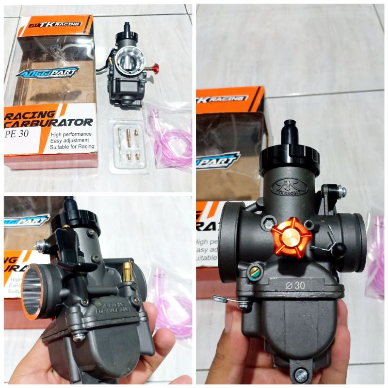 Jual karburator karbulator karbu carbu PE TK racing original ukuran PE 30 karburator PE | Shopee ...
