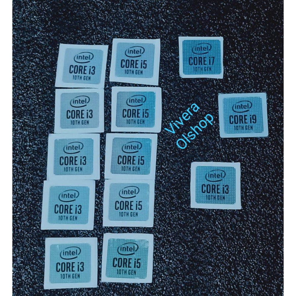 Jual STIKER INTEL ORIGINAL GEN 10 | Shopee Indonesia