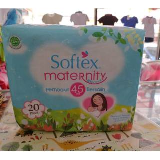 Jual SOFTEX Maternity Pembalut Bersalin (45 cm 20 pads) | Shopee Indonesia