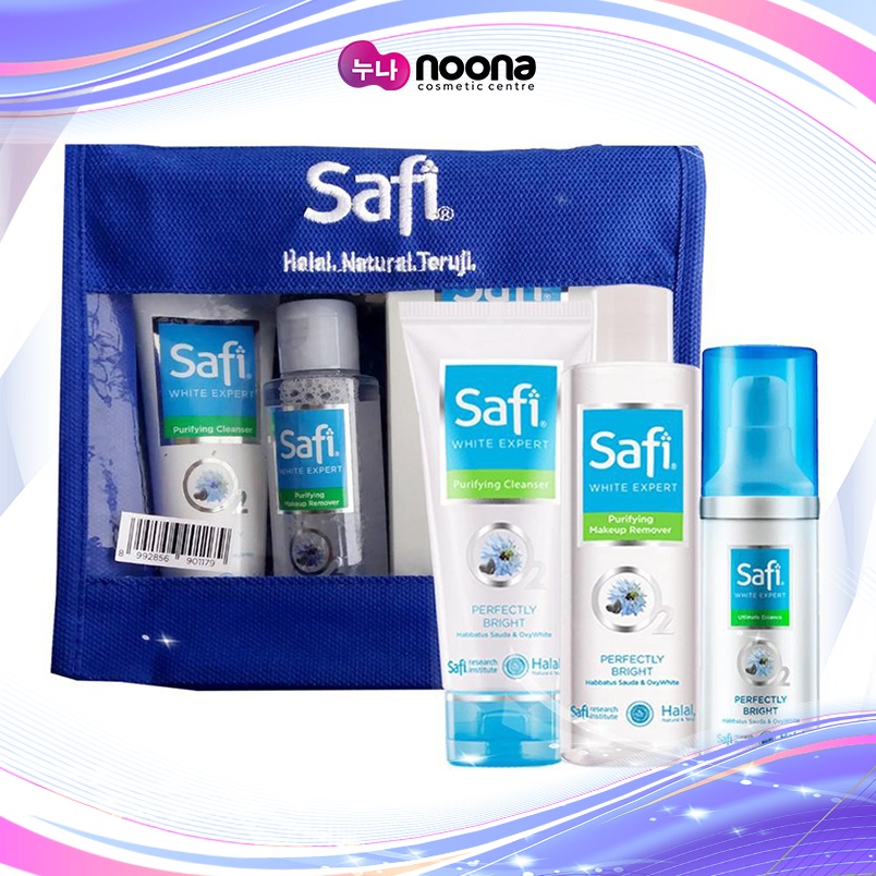 Jual SAFI PAKET WHITE EXPERT VALUE PACK TRAVEL KIT ISI 3 ( FREE POUCH ...