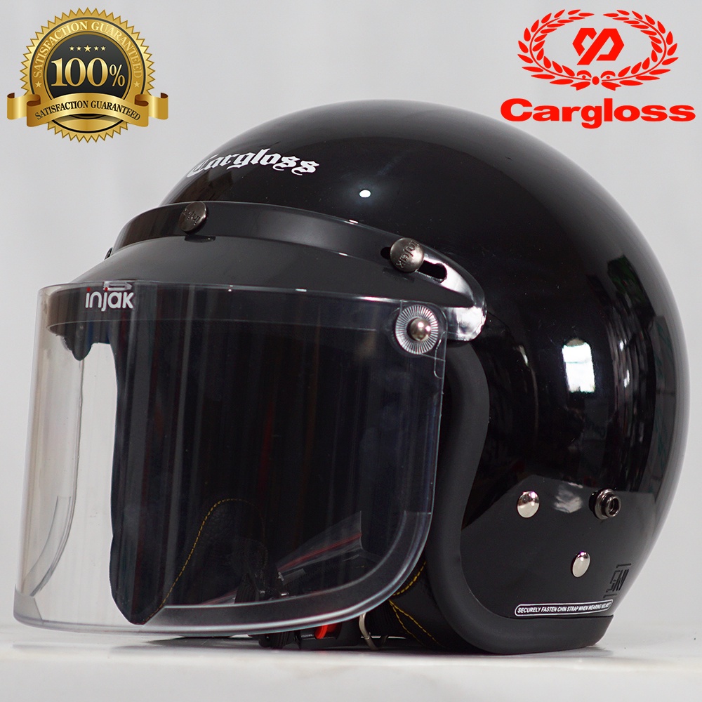 Jual HELM CARGLOSS ORIGINAL 100% + KACA FLAT INJAK ORIGINAL | Shopee ...