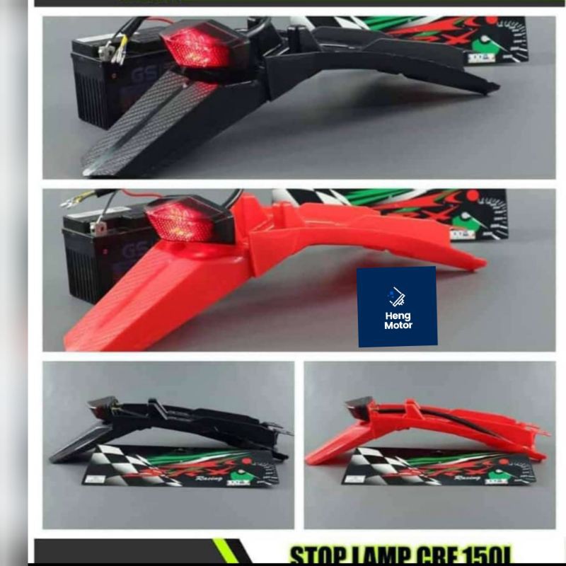 Jual spakbor belakang CRF 150 Led 3 in1 - stoplamp crf 3 in1 plus sen Led SRX | Shopee Indonesia