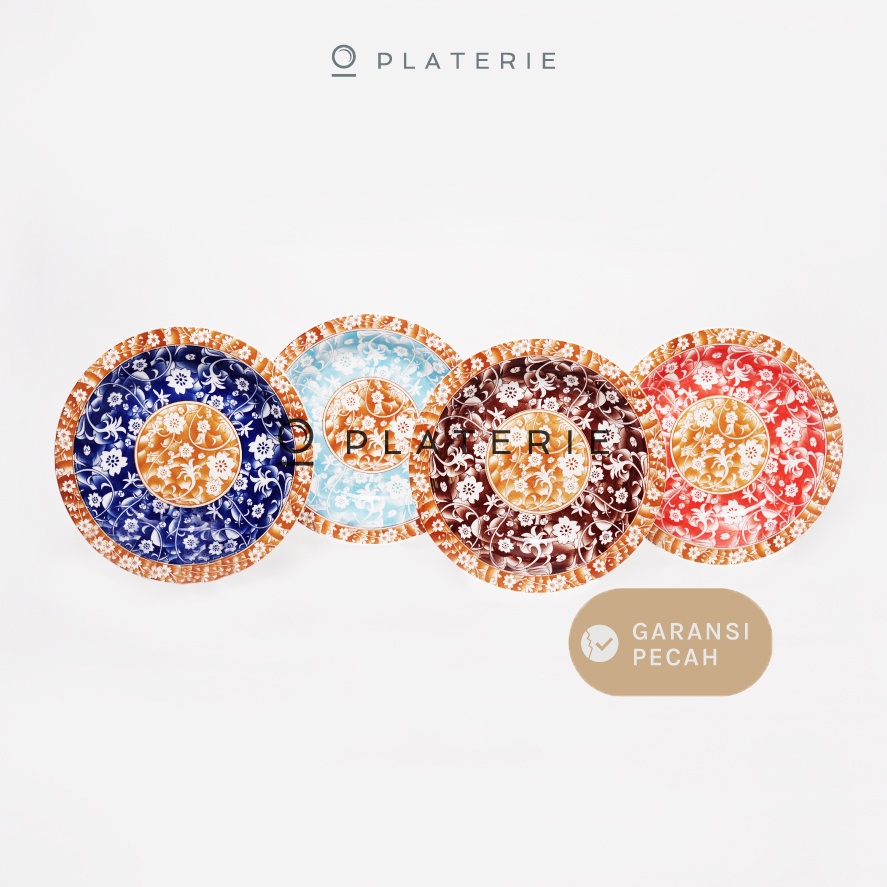 Jual PLATERIE Piring Porcelain Omega Plate 9 Inch Traditional Moroccan ...