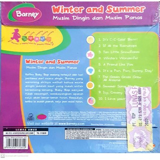 Jual Barney Winter and Summer | VCD Original Indonesia|Shopee Indonesia