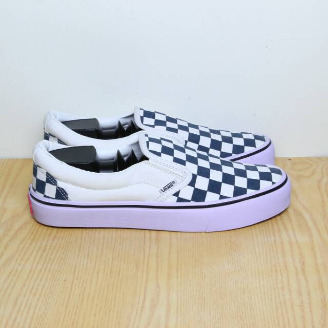 Jual SEPATU VANS SLIP ON CATUR BIRU NAVY Indonesia|Shopee Indonesia