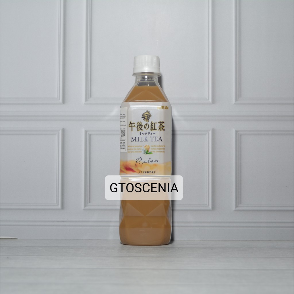 KIRIN Milk Tea Relax Afternoon Tea Kemasan 500 ml made in japan | Shopee Indonesia