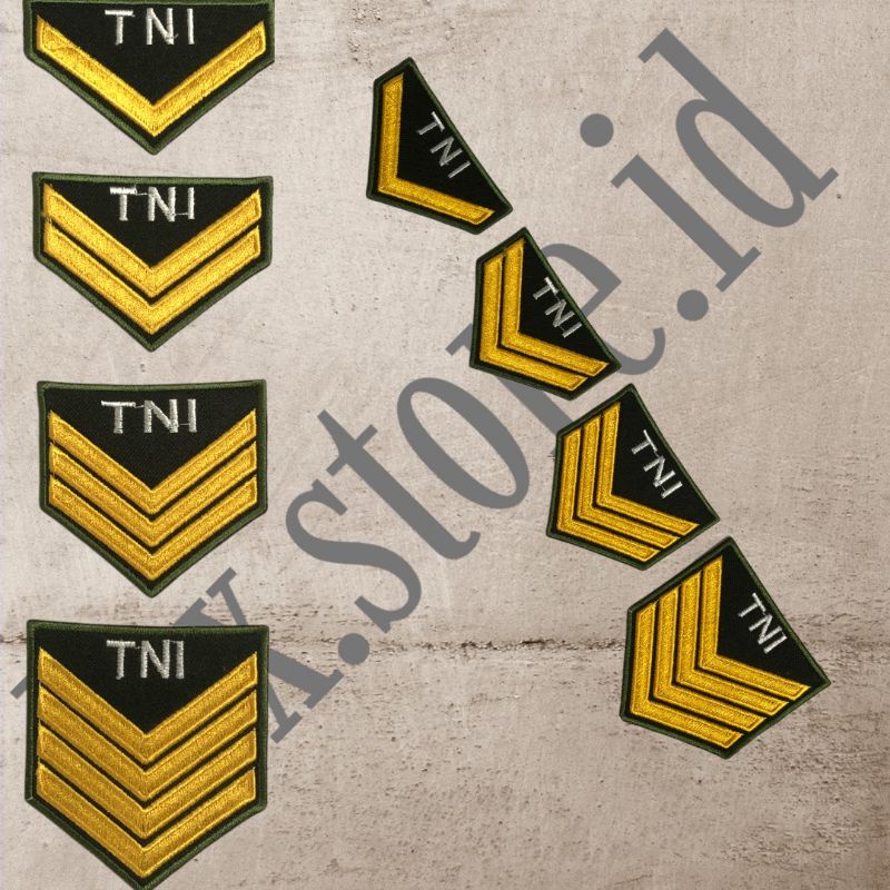 Jual Pangkat PDH / Serda Sertu Serka Serma Indonesia|Shopee Indonesia