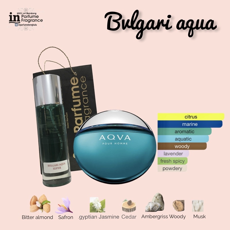 Jual BULGARI AQUA BY IN PARFUM BANDUNG | Shopee Indonesia