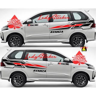 Jual STICKER ALL NEW AVANZA STICKER STIKER MOBIL TOYOTA AVANZA VELOZ GR ...