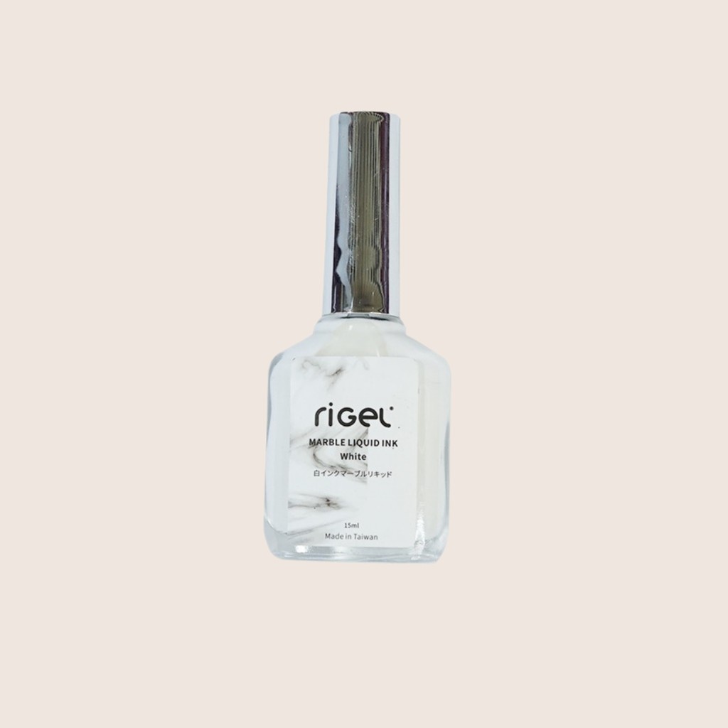 Jual Rigel White Marble Liquid Ink nail art | Shopee Indonesia