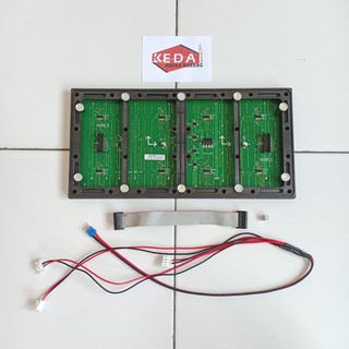 Jual Panel Module Modul LED P10 Running Text SMD Merah Red Outdoor Dot ...