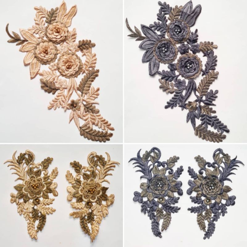 Jual bordir bunga 3d | Shopee Indonesia