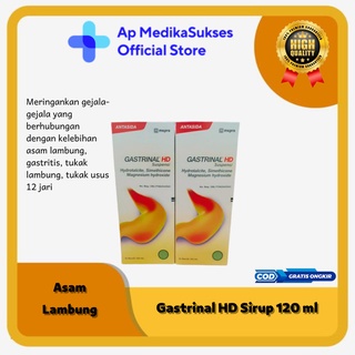 Jual Gastrinal HD Syr 120Ml | Shopee Indonesia