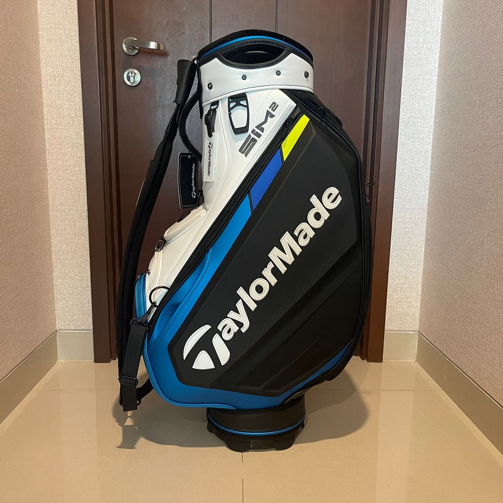 Jual Tas Golf Taylormade Sim 2 Tour Cart Bag 6 Way Original Indonesia ...