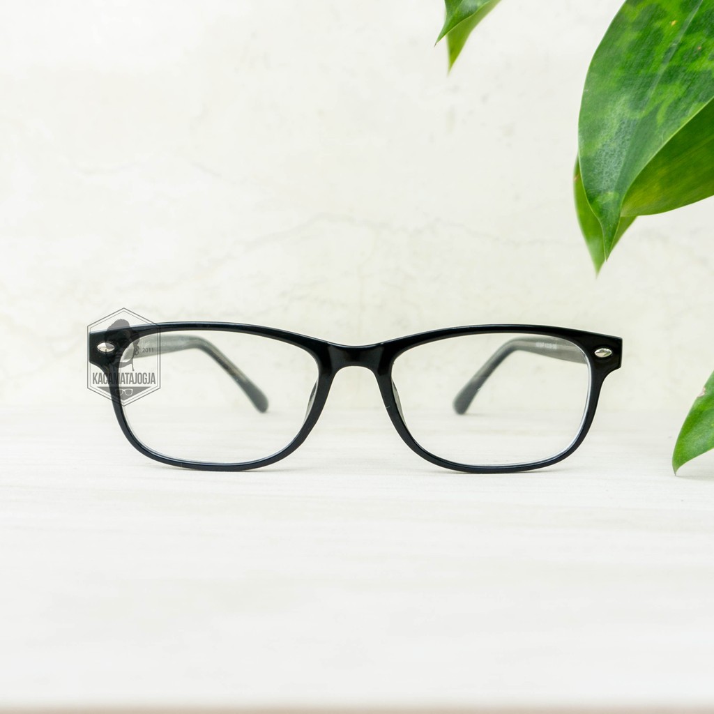 Jual Frame Kacamata Kotak Plastik Solid - CANGIK 01 | Shopee Indonesia