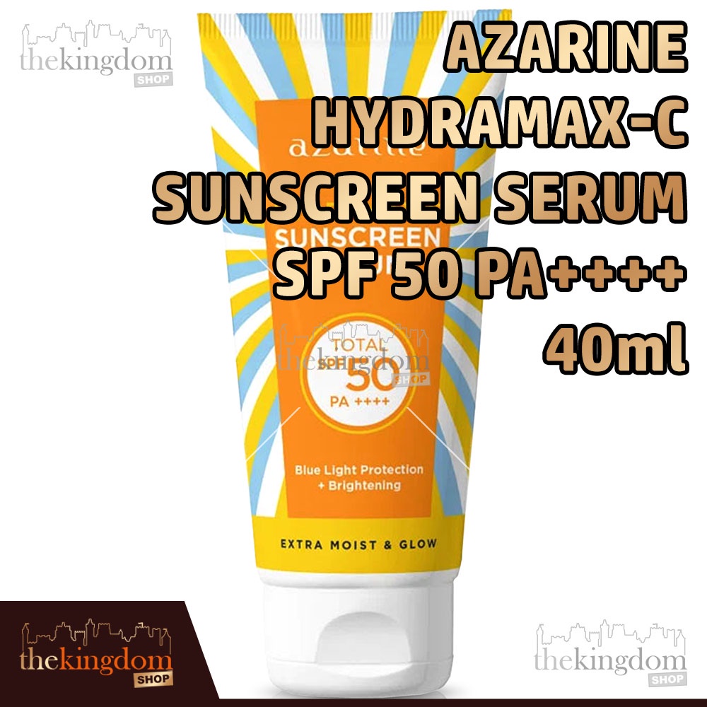 Jual Azarine Hydramax-C Sunscreen Serum SPF 50 PA++++ 40ml Krim ...