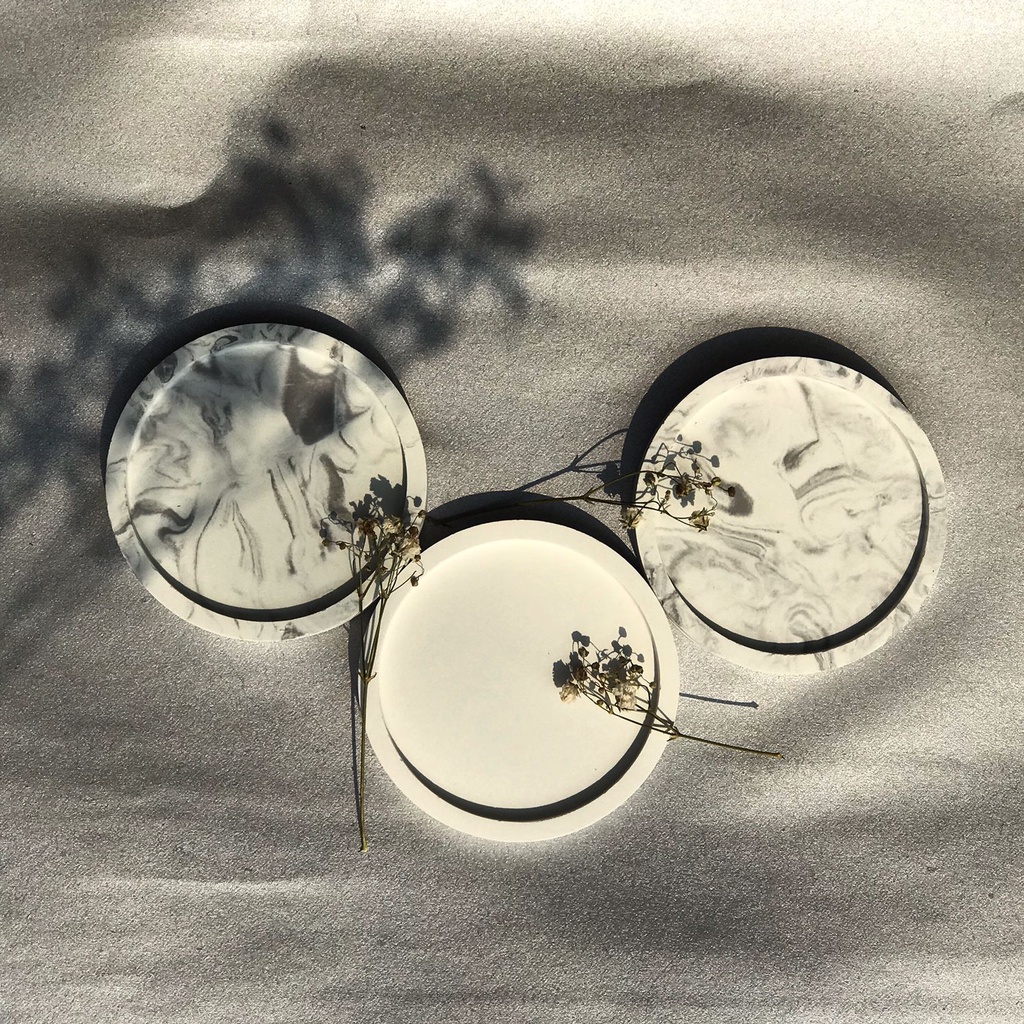 Jual Tray Concrete | Tatakan Lilin | Tatakan Reed Diffuser | Tatakan ...