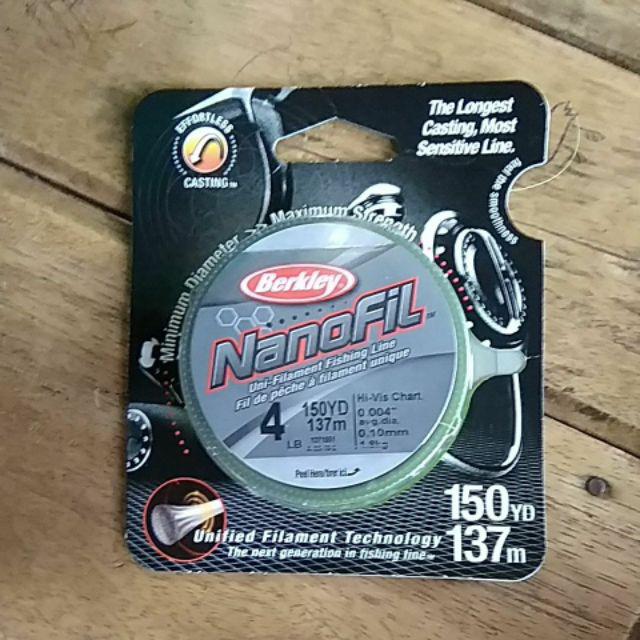 Senar Berkley Nanofil Low-Vis Green 150YD 6LB 4LB 8LB 14LB | Shopee ...