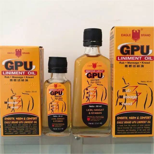 Jual Minyak Urut GPU 30ML/60ML | Shopee Indonesia