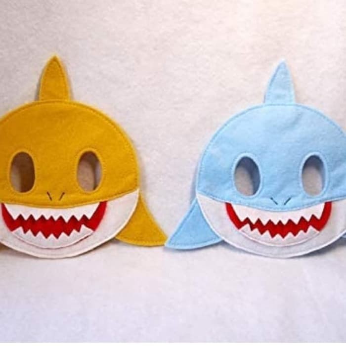 Jual Topeng Hewan Laut Hiu Baby Shark Kostum Ulang Tahun Pesta Anak ...