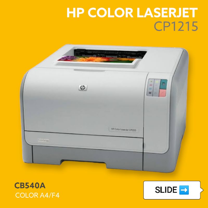 Jual Printer warna HP color laserjet cp1215 murah hasil cetak bagus ...