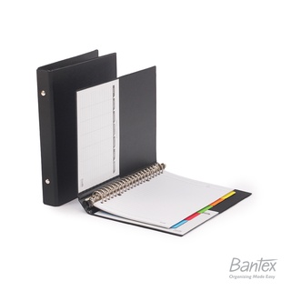 Jual Bantex Binder Note A5 20 Ring Besi Loose Leaf Multiring Binder ...