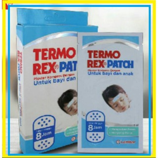 Jual TERMOREX PATCH KOMPRES DEMAM ANAK DAN BAYI PLESTER KOMPRES PANAS ...