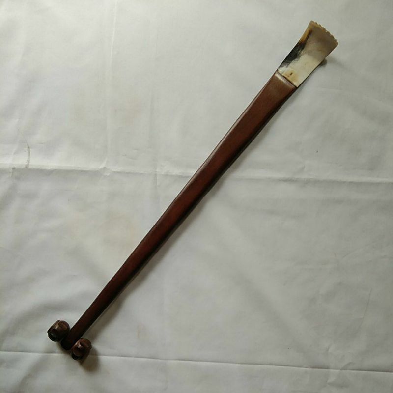 Jual alat garuk punggung / garukan punggung gagang kayu 2 in 1 murah ...