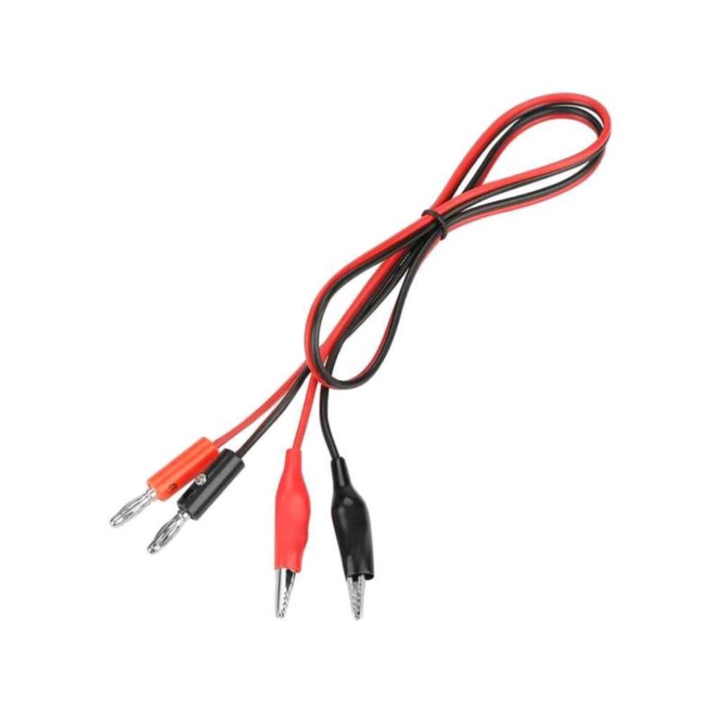 Jual Kabel Power Supply 2 Arah Jepit Capit Buaya Merah Hitam | Shopee ...