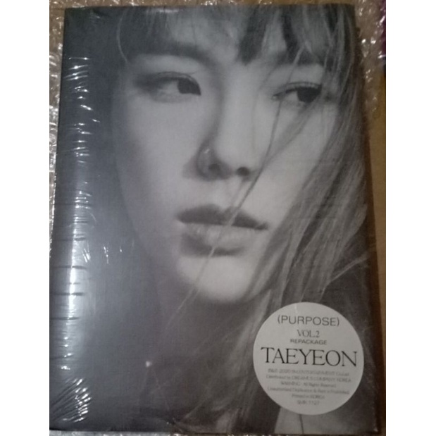 Jual Taeyeon Purpose Repackaged Album Fullset With Poster (BOOKED) | Shopee Indonesia