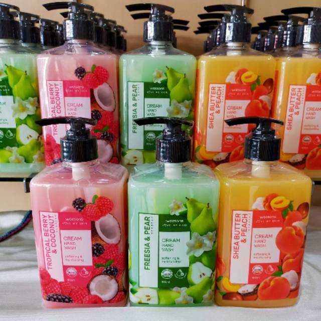 Jual hand wash watsons 500ml / sabun cuci tangan watsons 500ml / watson ...