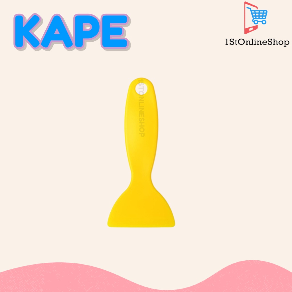 Jual KAPE PLASTIK KP PVC SCRAPER ALAT PERATA DEMPUL PLAMIR PERATA SEMEN ...