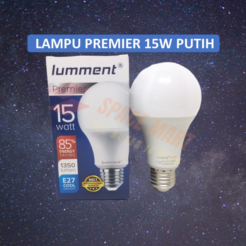 Jual LAMPU LED LUMMENT PREMIER 15W 15WATT CAHAYA PUTIH | Shopee Indonesia