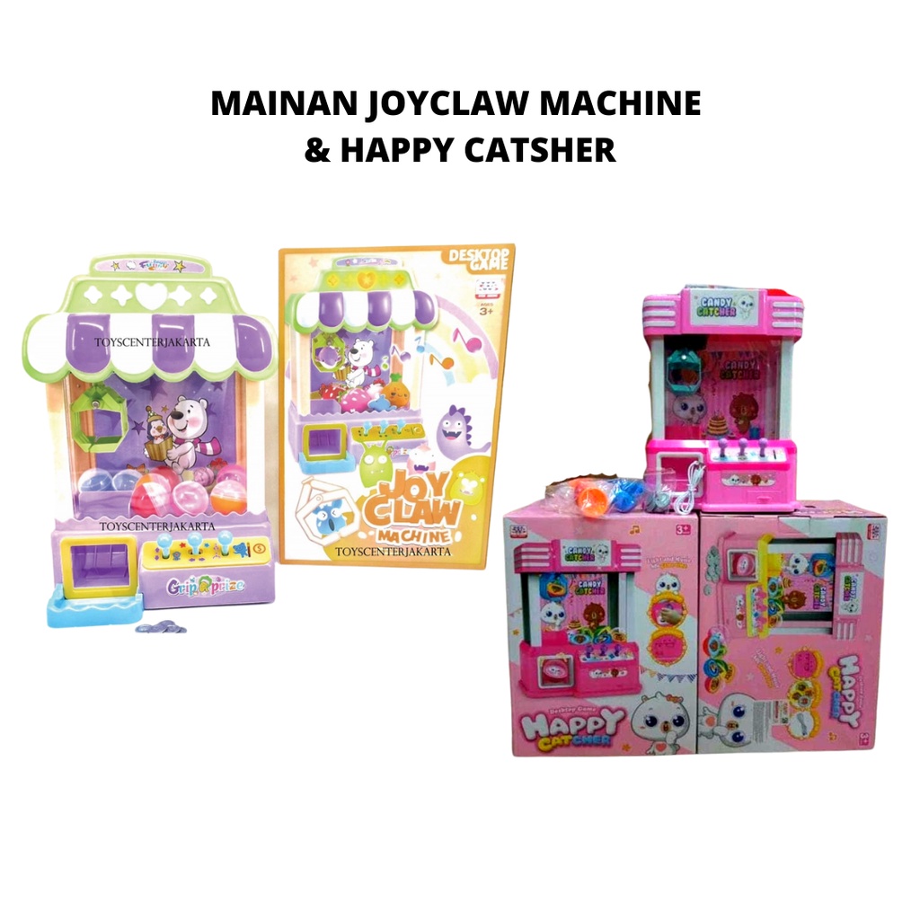 Jual SHTOYS - VIRAL JOY CLAW MACHINE & HAPPY CATCHER MESIN CAPIT ...