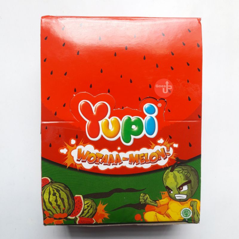 Jual Yupi Watermelon Wotamelon Wotaaa Melon Semangka Box isi 24 pcs ... Jual Yupi Watermelon Wotamelon Wotaaa Melon Semangka Box isi 24 pcs ...