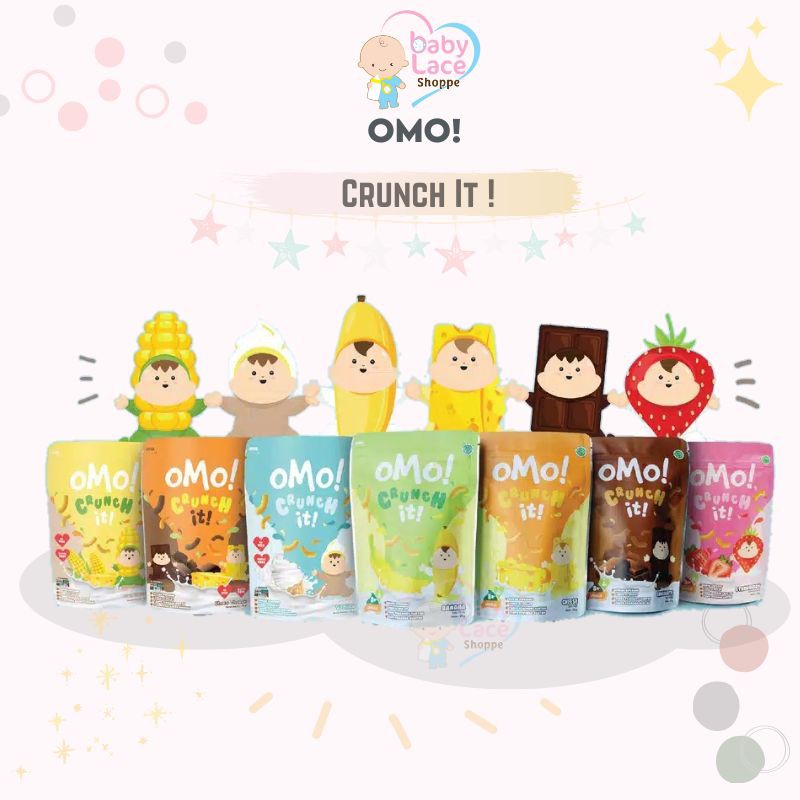 Jual Omo Healthy Snack Crunch It - 25gr | Shopee Indonesia