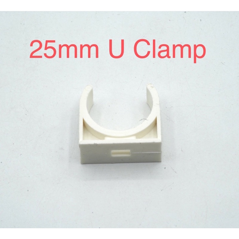 Jual Klem Jepit U Pipa Conduit PVC 25mm Fitting PPR 25 mm PVC Pipe ...