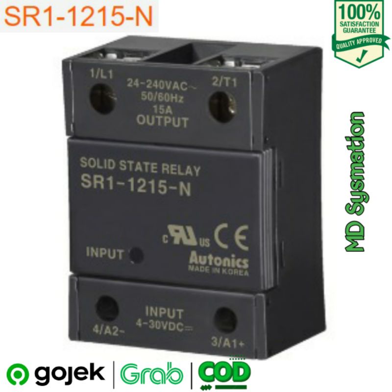 Jual Autonics SR1-1215-N Solid State relay, SSR 15A | Shopee Indonesia