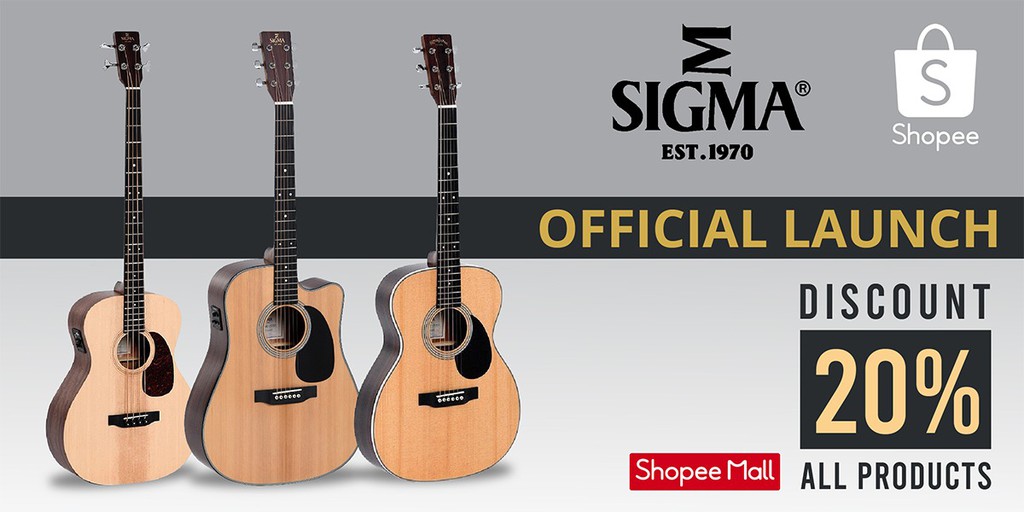 Toko Online Sigma Guitars Official Shop | Shopee Indonesia