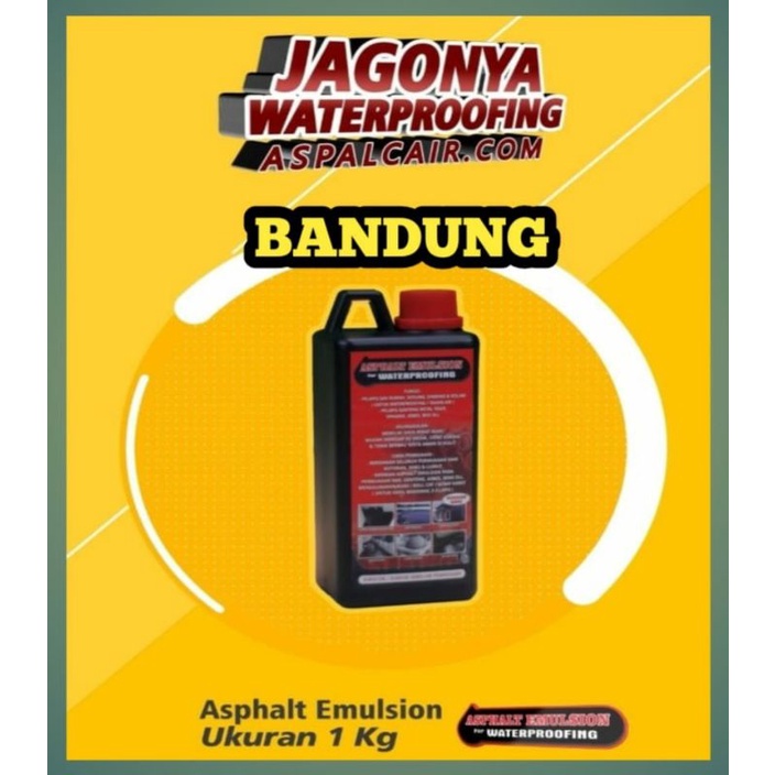 Jual obat beton anti bocor aspal emulsion pelapis dak 1kg | Shopee ...