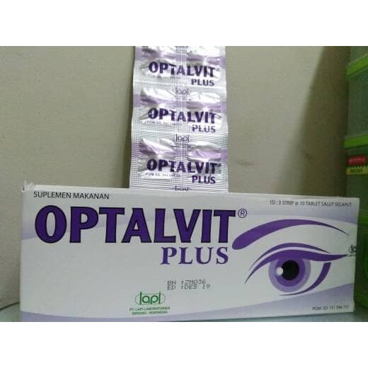 Jual Jual Murah Optalvit Plus Tablet (Vitamin Kesehatan Mata) Indonesia ...