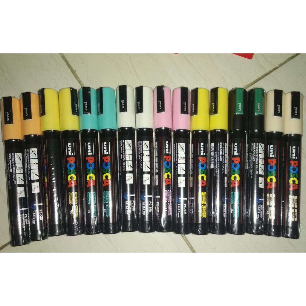 Jual Uni Posca Pc-5M Spidol Lis Kaligrafi Hiasan Mushaf Dekorasi ...