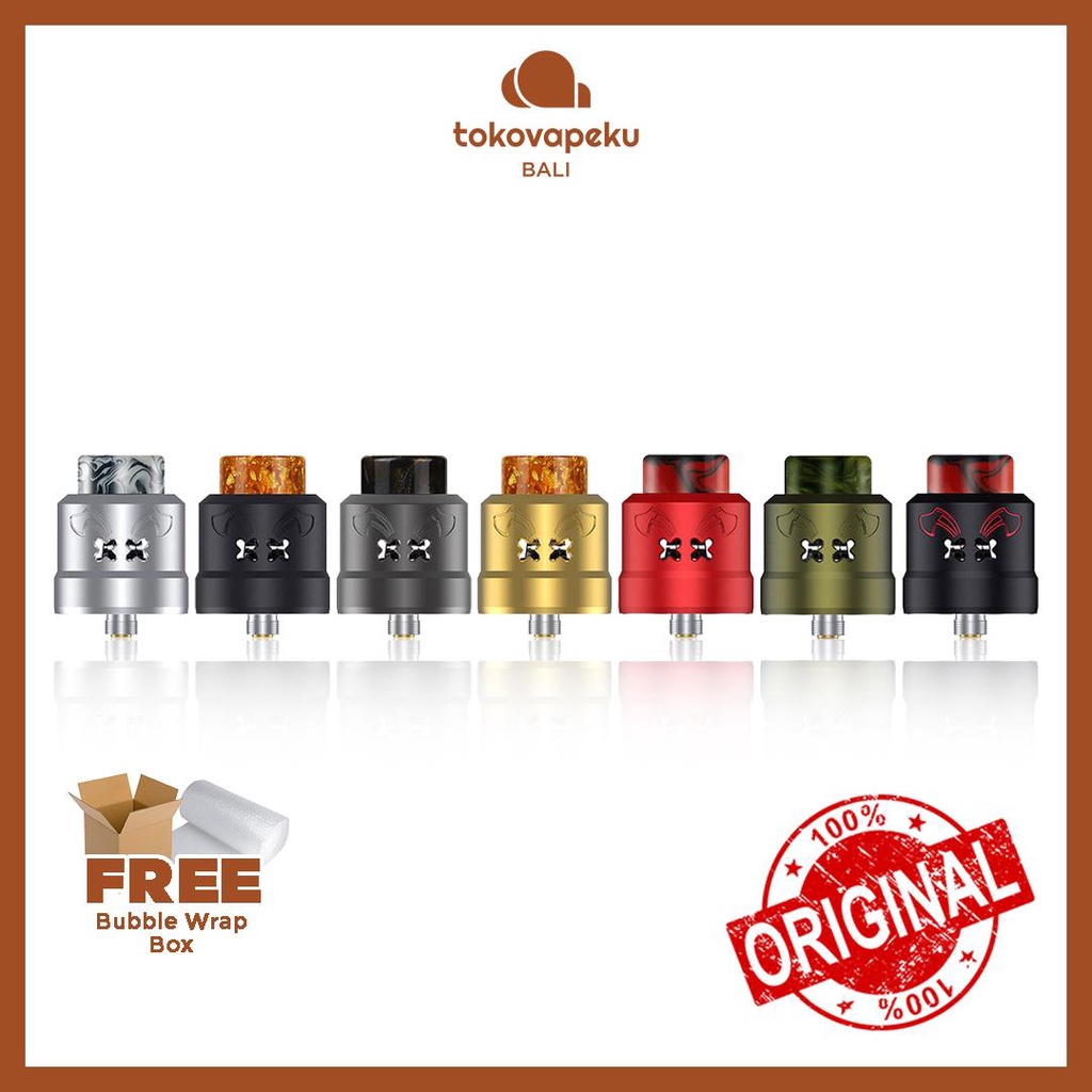 Jual DEAD RABBIT MAX 28MM RDA DEAD RABBIT AUTHENTIC by HELLVAPE ...