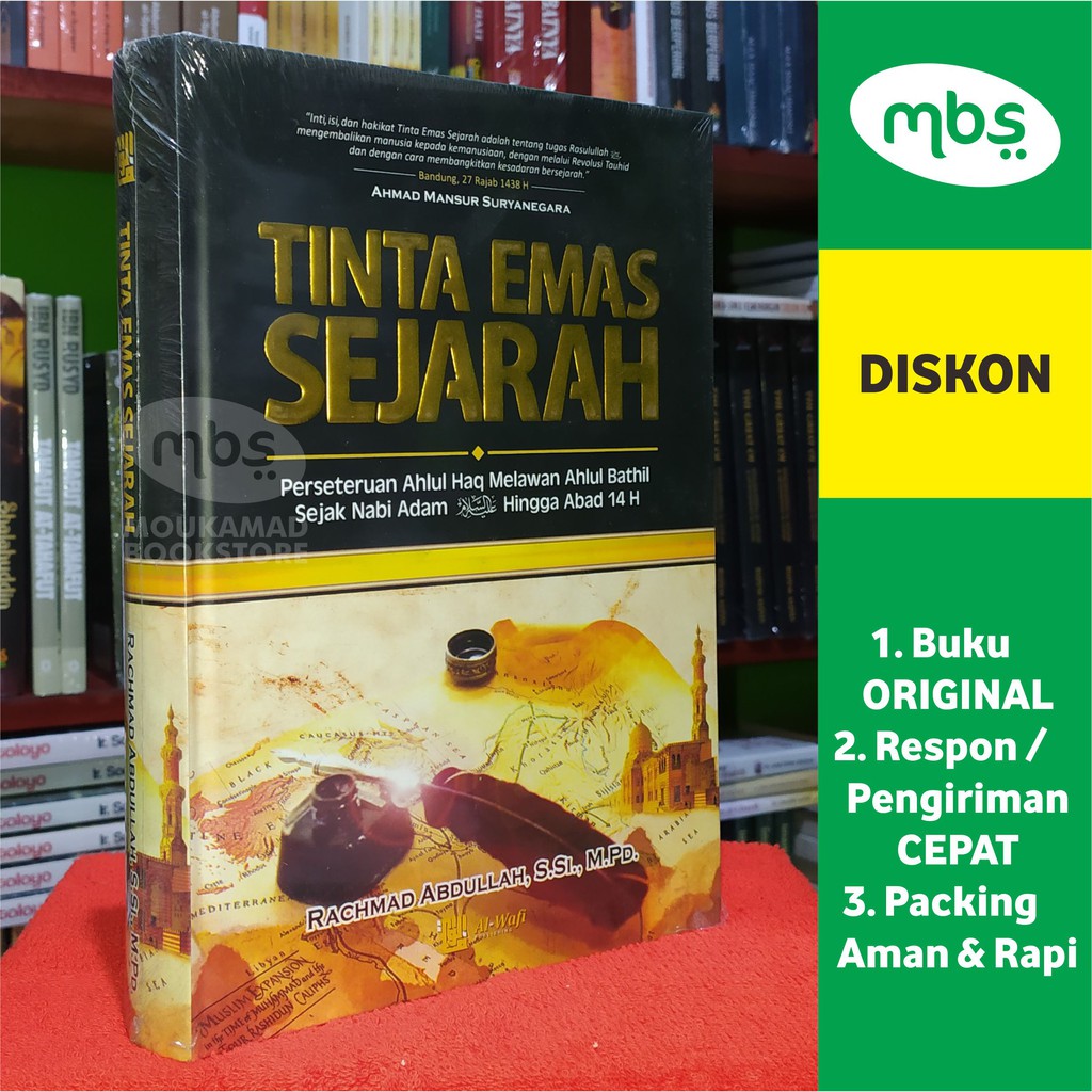 Jual BUKU TINTA EMAS SEJARAH - RACHMAD ABDULLAH, S.Si. M.Pd. | Shopee ...
