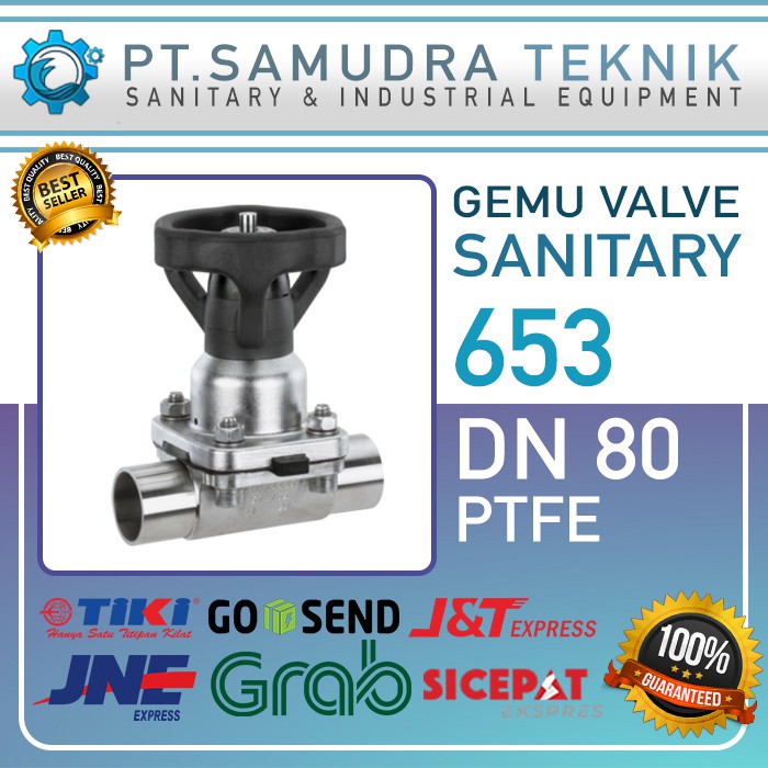 Jual Gemu Diaphragm Valve Tupe 653 80D59401305TS Indonesia|Shopee Indonesia