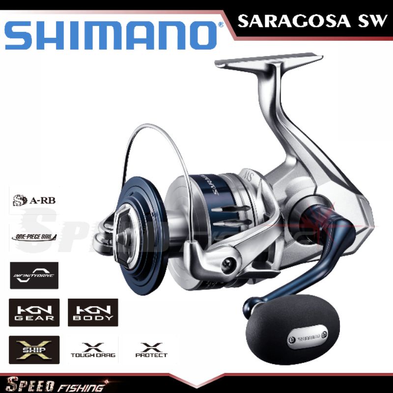 Jual Reel Saragosa 2020 SW Shimano Sara Gosa SW 5000 6000 8000 10000 14000 PG HG XG | Shopee ...