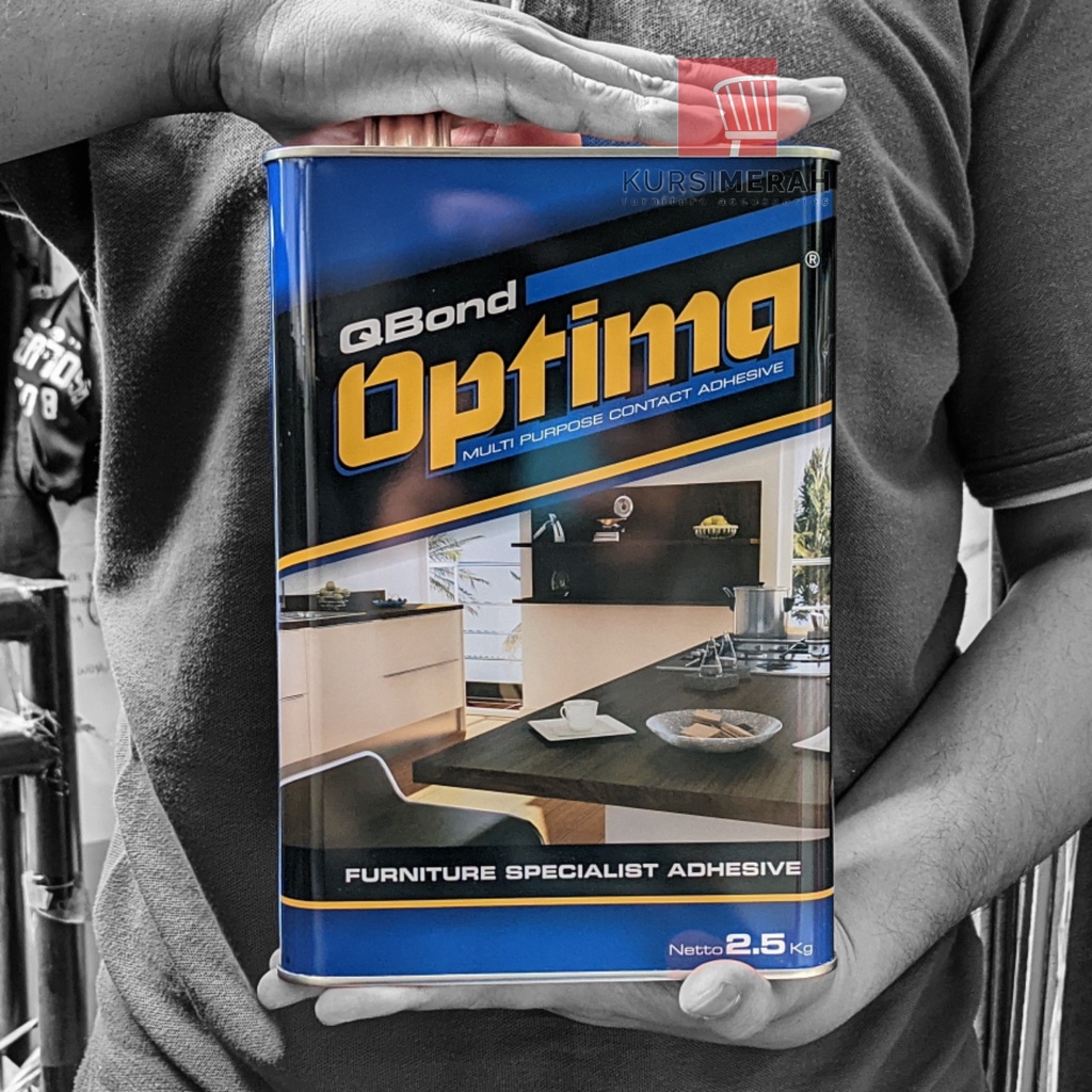 Jual Lem Kuning Lem QBond Optima galon (2,5 kg) | Shopee Indonesia
