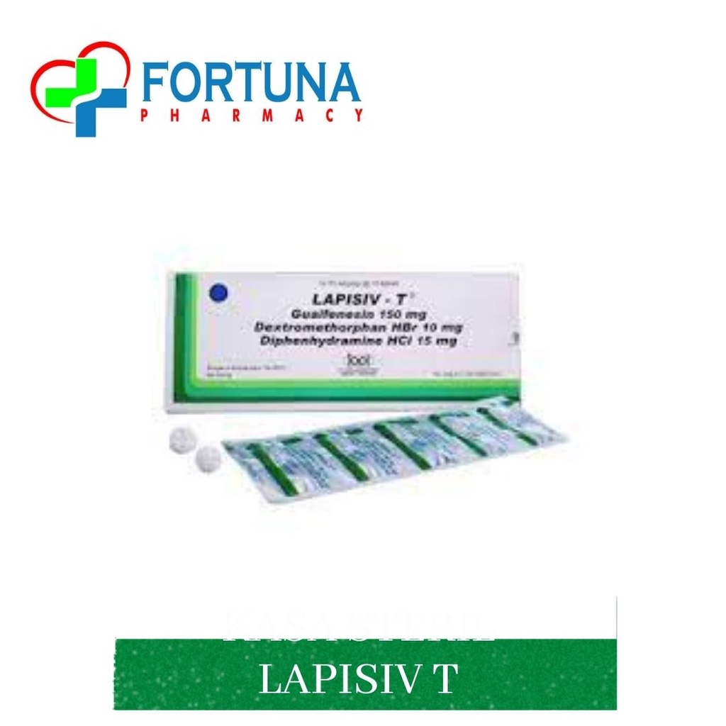 Jual Lapisiv T Strip Isi 10 Tablet - Obat Batuk Kering dan Berdahak ...